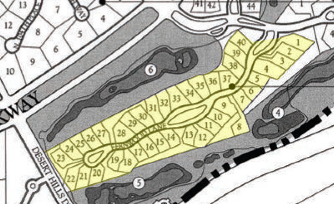 Map of Desert Mountain - Properties of Desert Mountain